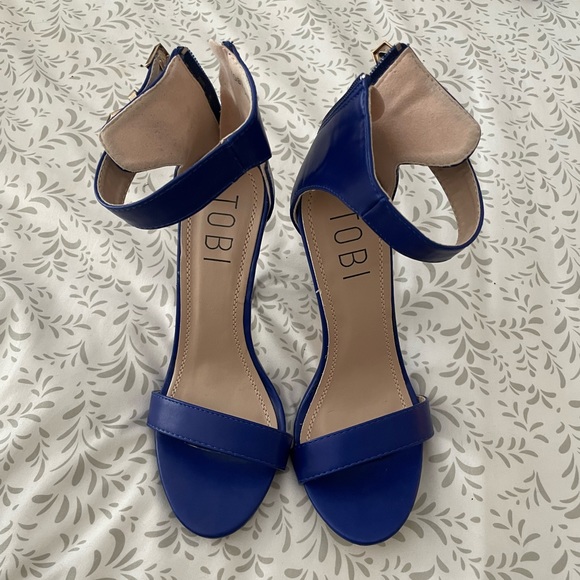 Tobi | Shoes | Blue Heels | Poshmark